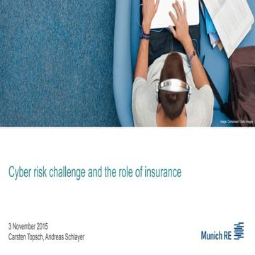 Cyber risk challenge and the role of insurance | PDF