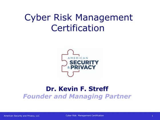 Cyber RM - Documentation - Module 11 Powerpoint Presentation | PPT