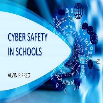 CYBER SAFETY IN SCHOOL.pptx | Social Networking | Internet