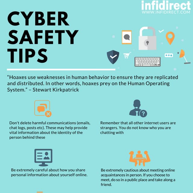 Cyber safety tips | PDF | Internet Safety | Parenting