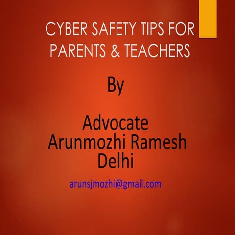 Cyber safety tips | PDF