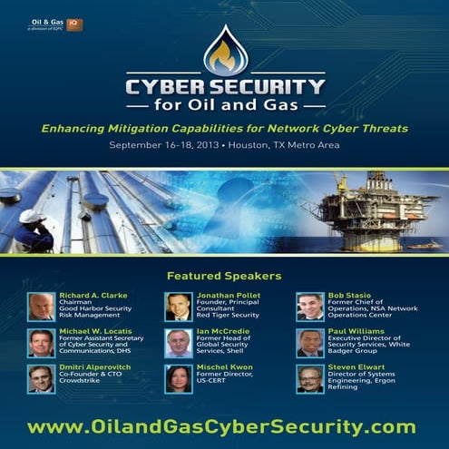 Cyber Security for Oil and Gas | PDF