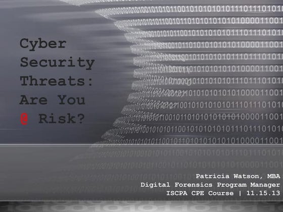 cyber safety Presentation for staying safe | PPTX