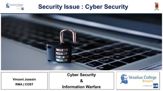 Cyber security and crime | PPTX