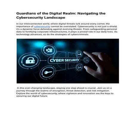 Cyber security | PDF