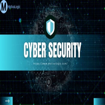 Cybersecurity Accelerated Training Programme | MotivaLogic Academy | PDF