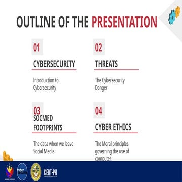 CYBERSECURITY AWARENESS AND ORIENTATION PRESENTATION | PPTX