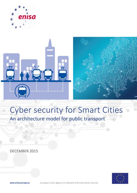 MESA- Cyber & Smart Cities - Updated | PPTX | Internet | Computing