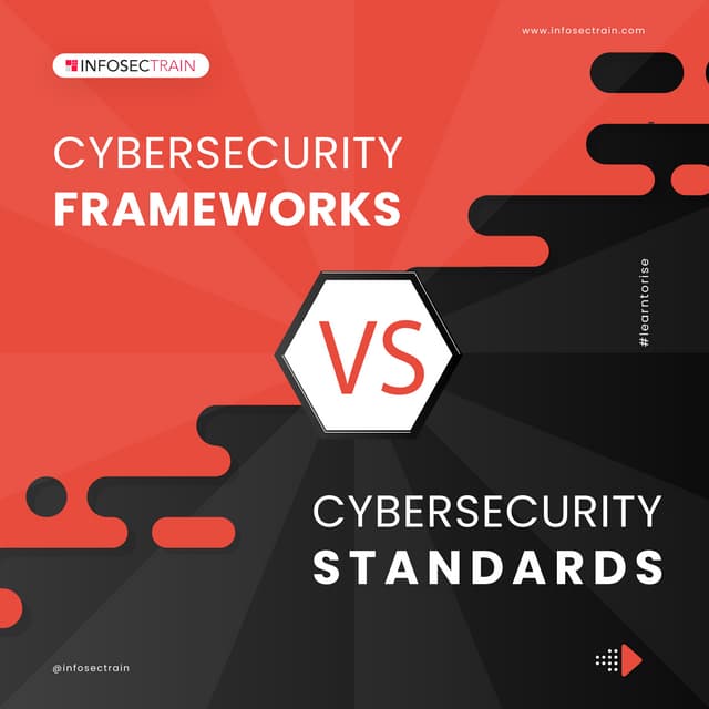Cybersecurity Frameworks Vs Cybersecurity Standards Pdf