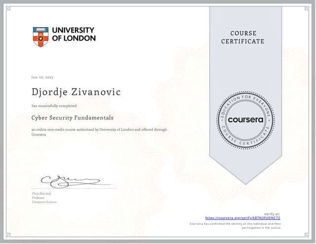 Cyber Security Fundamentals Ppt