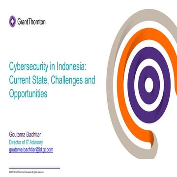 Cybersecurity in Indonesia: Current State, Challenges, and ...