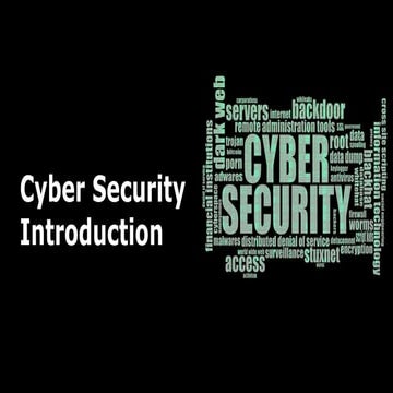 Cyber Security Introduction Pptx