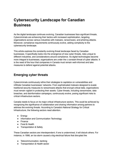 Navigating the Digital Landscape.pdf | Business | Business and Finance