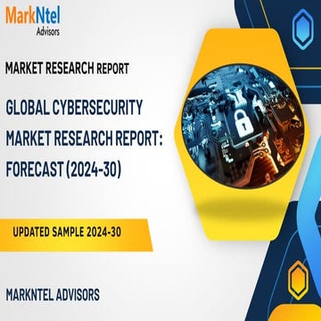 Cybersecurity Market Size, Share & Global Report, 2024 - 2030 | PDF