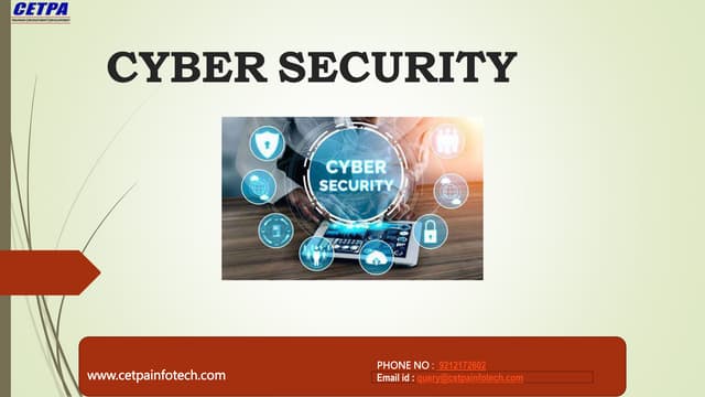 Cyber security ppt | PPTX