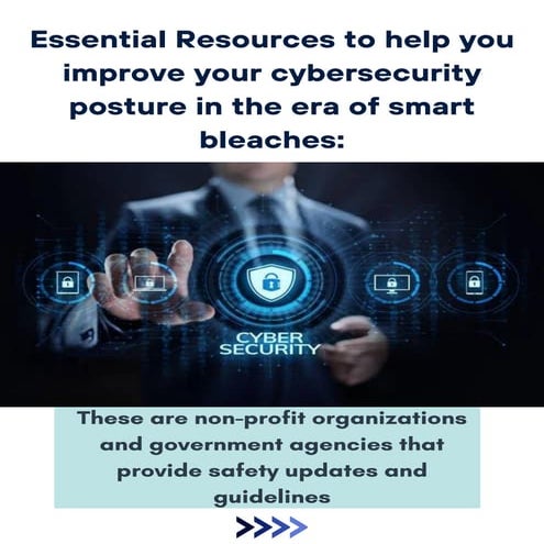 cybersecurity resources to be aware in modern life | PDF