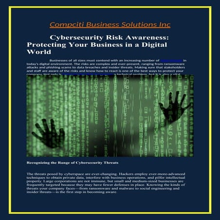 Cyber Security Awareness | PDF