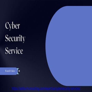 Cyber Security Service | PPTX