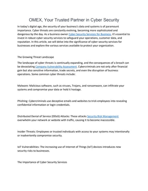 Introduction-to-Cyber-Security presentation.pdf | Information and Network Security | Computing