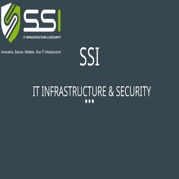 Cyber Security Specialists Switzerland SSI IT Trusted IT Protection ...