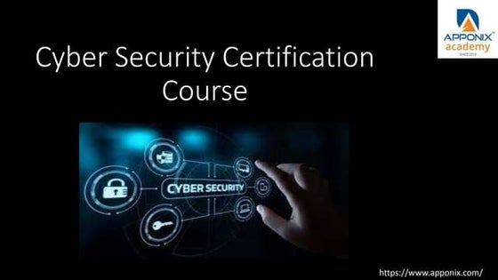 Cyber security certification | PPT
