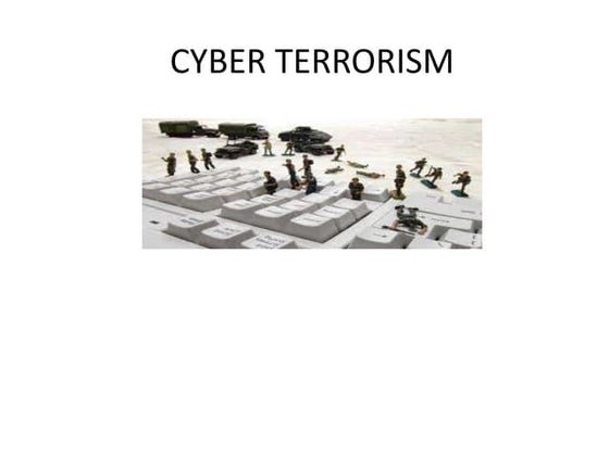 Cyberterrorism | PPTX