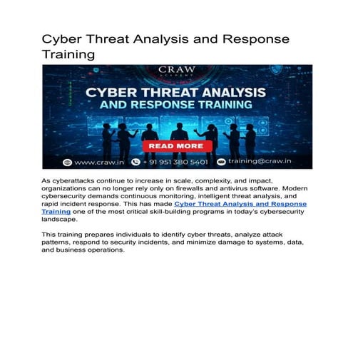 Cyber Threat Analysis and Response Training.pdf