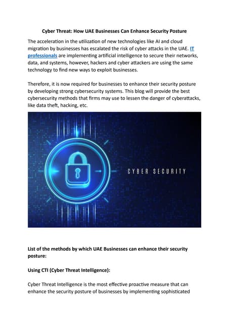 Cybersecurity Best Practices for Small Businesses | PDF