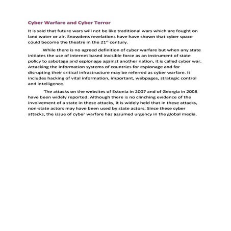 Cyber Warfare and Cyber Terror.pdf