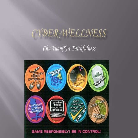 Cyber wellness 2 | PPTX