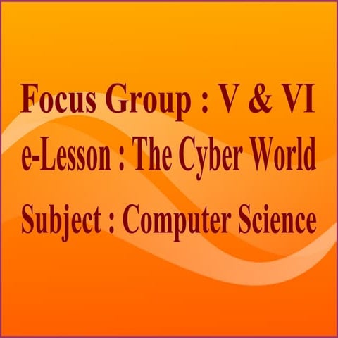 Cyberworld | PPT