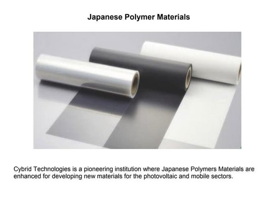 Polymer Materials | PPT