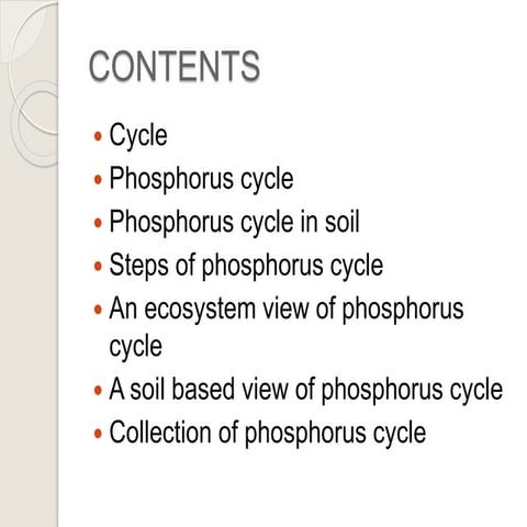 Calcium cycle | PPT
