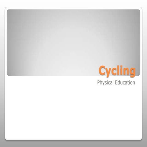 Cycling | PPTX