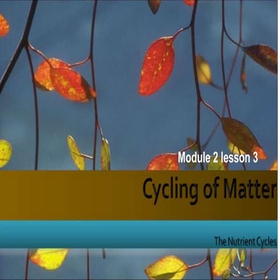 cyclingofmatter-120426071823-phpapp01.pptx