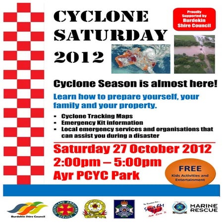 Cyclone Saturday Poster 27 October 2012 | PDF