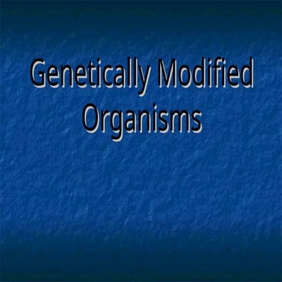 Genetically-Modified-Organism-powerpoint | PPT