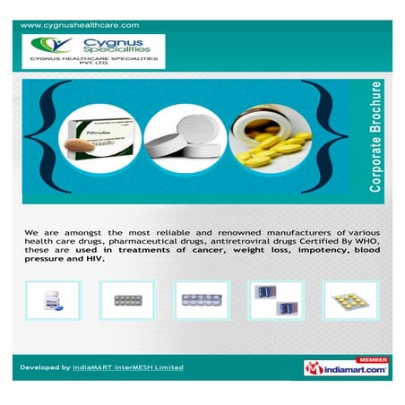 Cygnus Healthcare Specialities Private Ltd., Mumbai, Health Care Drugs ...