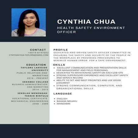 Cynthia resume | PDF