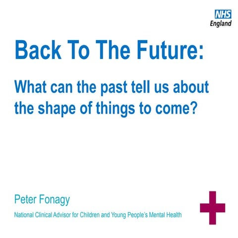 CYP IAPT: Children and Young People's Mental Health Conference 2017 | PDF