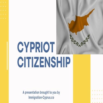 The Main Procedures for Obtaining Cypriot Citizenship | PDF