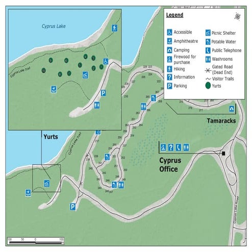 Cyprus lake yurts_map_en | PDF