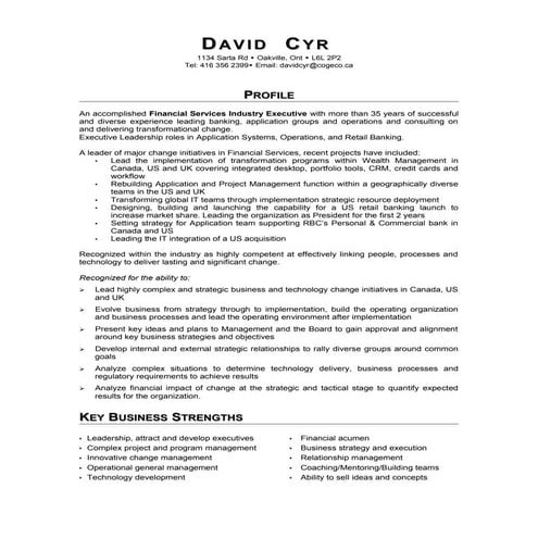 David Cyr Resume Aug 2016 | DOC