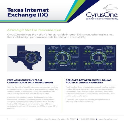 CyrusOne Case Study - CARFAX | PDF