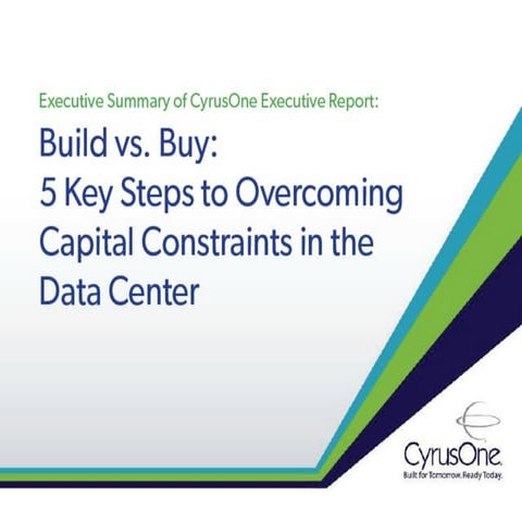 Build vs. Buy: 5 Key Steps to Overcoming Capital Constraints in the ...