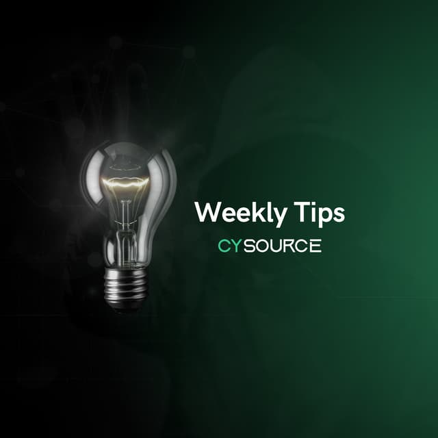 Weekly tips - Credit Card | PDF