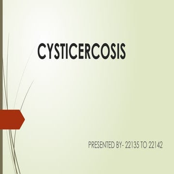 CYSTICERCOSIS topic medical college.pptx