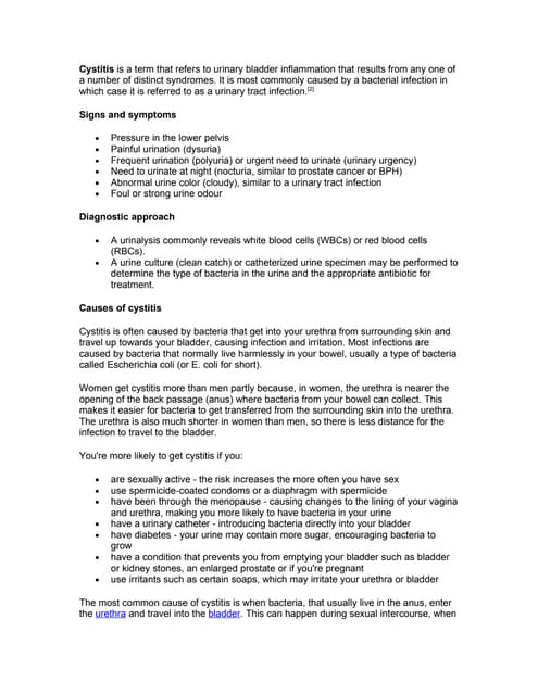 Urinary tract infection | PPTX