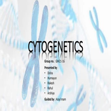 CYTOGENETICS.pptx