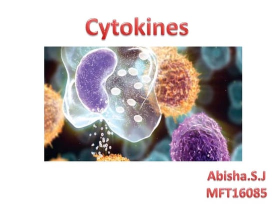 Cytokines | PPTX